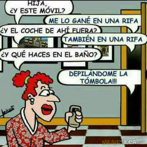 La rifa | Memeteca.com