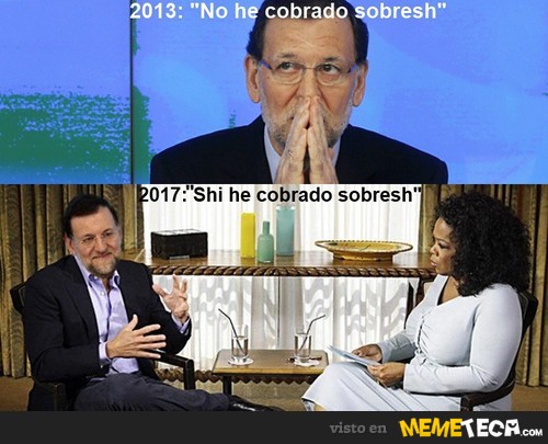 No he cobrado sobresh | Memeteca.com